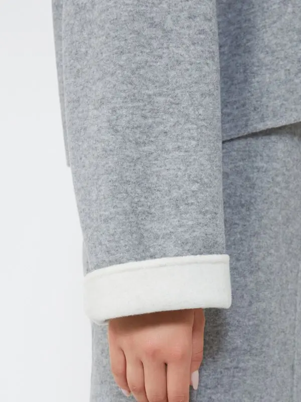 Max Mara Cropped Wool And Cashmere Jacket
