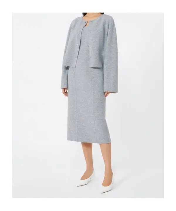 Max Mara Cropped Wool And Cashmere Jacket