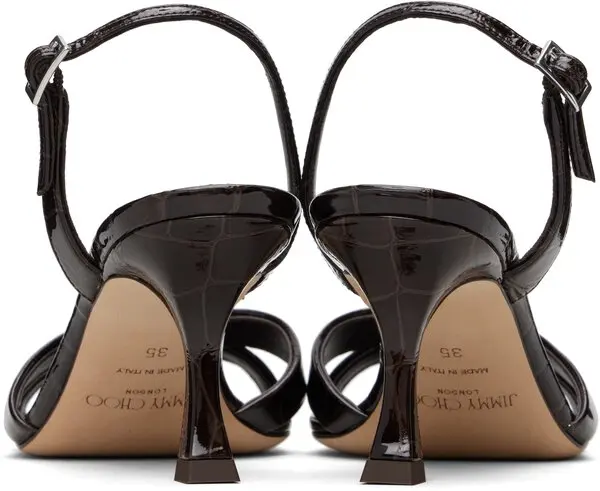 JIMMY CHOO Elsy 70 High-heeled Sandals - Black