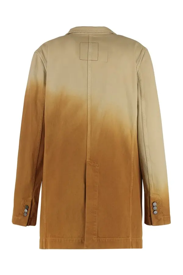 UMA WANG Single-breasted Suit Jacket With Gradient Effect