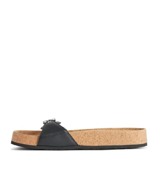 Balenciaga X Scholl Flat Sandals With Buckle Detail