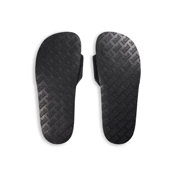 Balenciaga X Scholl Flat Sandals With Buckle Detail