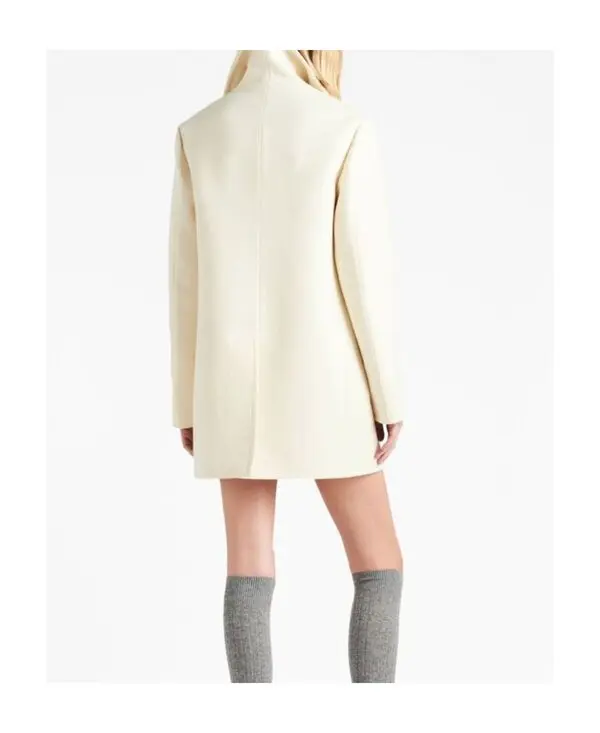 Prada Double-breasted Long-sleeved Coat