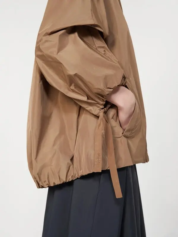 Max Mara Drawstring Hem Coat