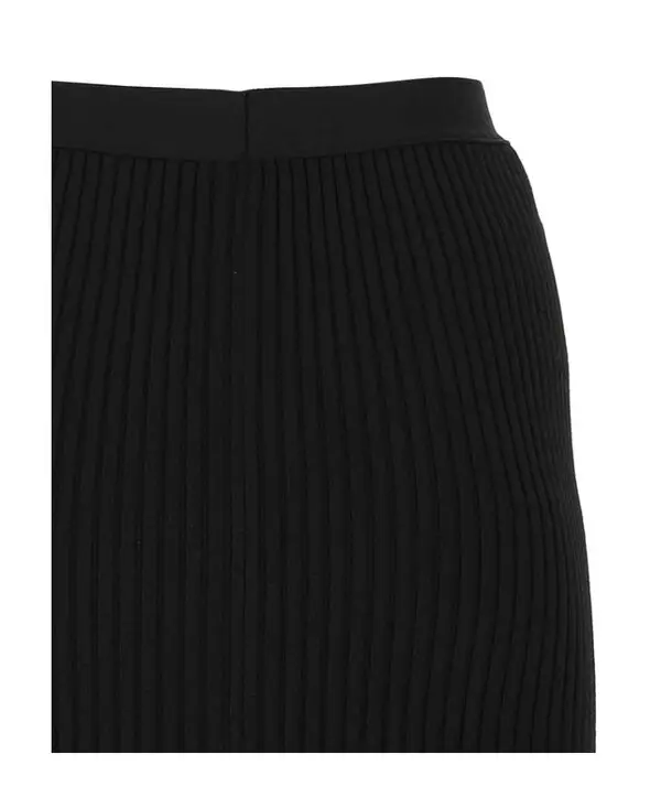 Bottega Veneta High-waist Ribbed-knit Skirt