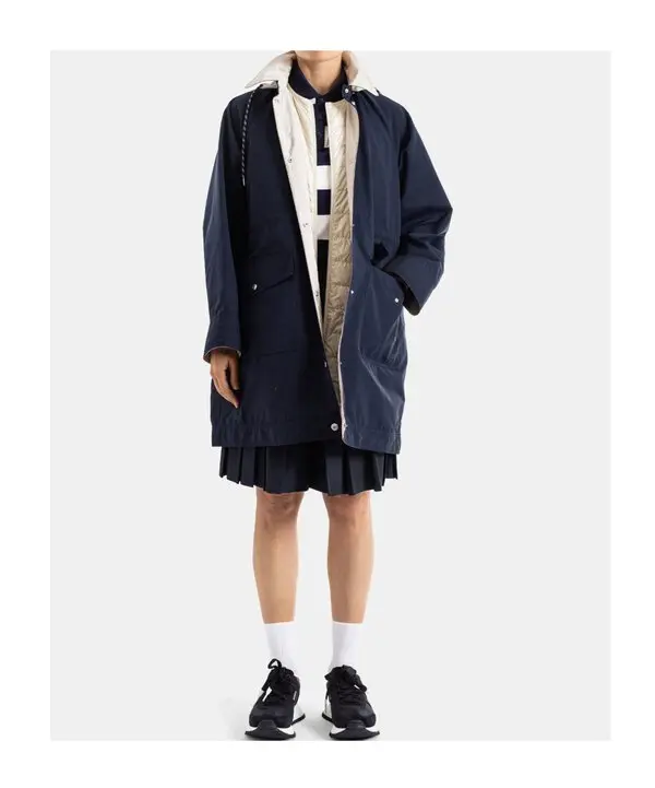 Moncler Begonia 3-in-1 Hooded Long Down Jacket