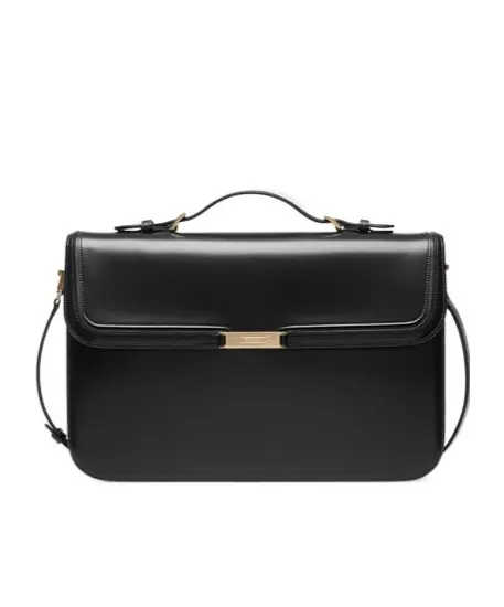 Bally Flip Shoulder Bag - Black