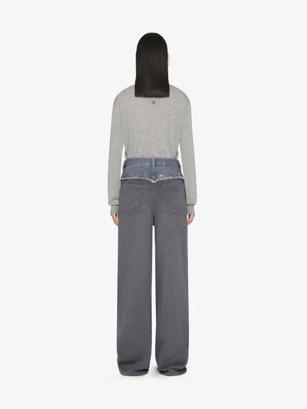 Givenchy Cashmere And Silk Turtleneck Sweater - Gray