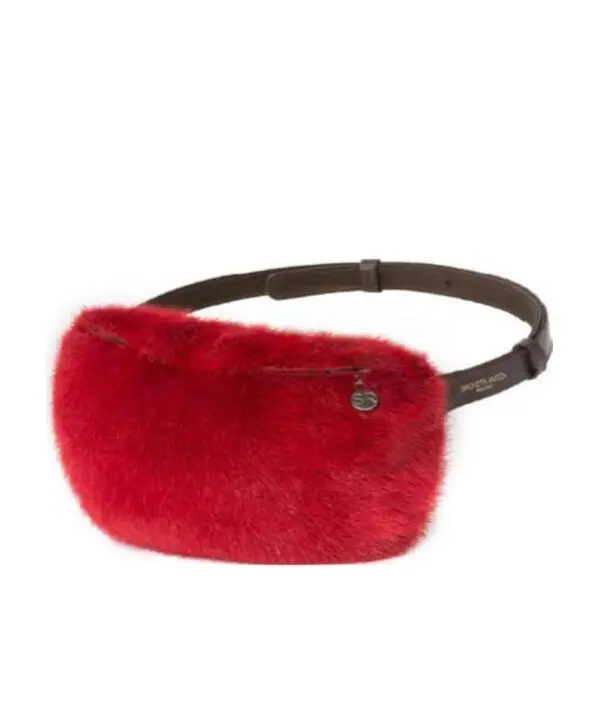 Simonette Ravizza Emblem Pocket Waist Bag - Red