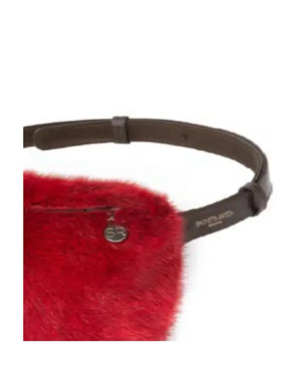 Simonette Ravizza Emblem Pocket Waist Bag - Red