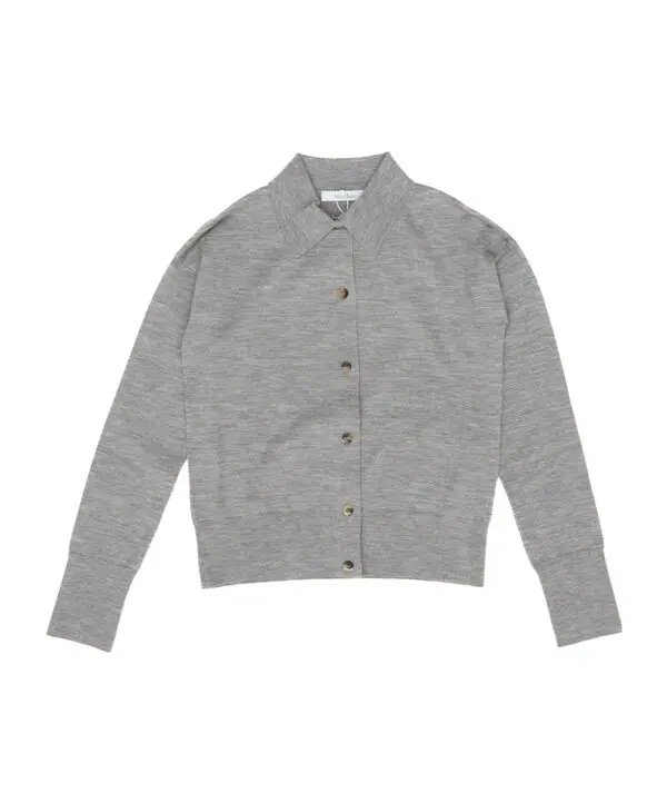 Max Mara Buttoned Collar Cardigan