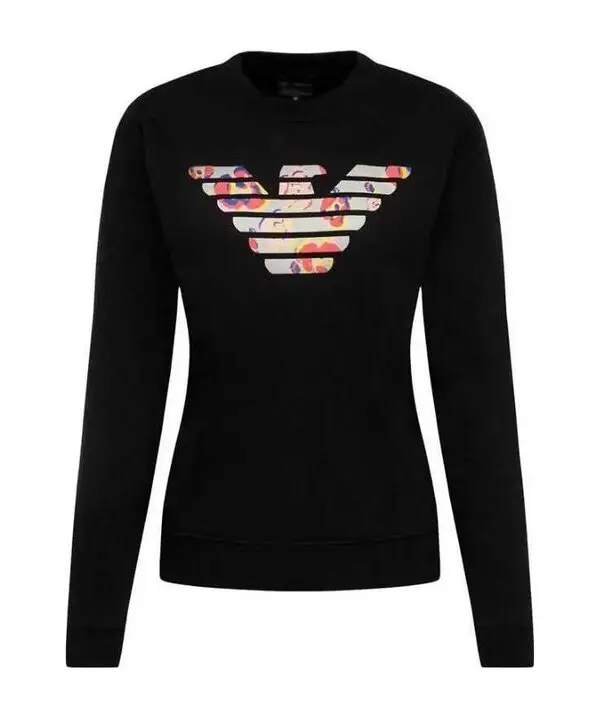 Emporio Armani Logo Patterned Sweater