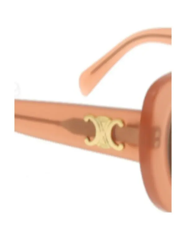 Celine Butterfly Frame Sunglasses With Triomphe Plaque