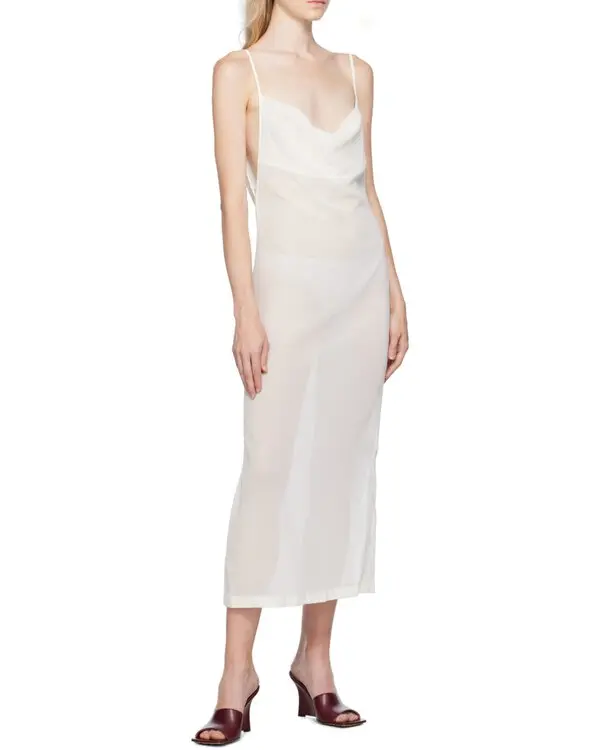 Bottega Veneta Long Sheer Dress
