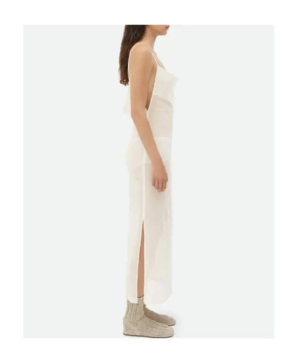 Bottega Veneta Long Sheer Dress