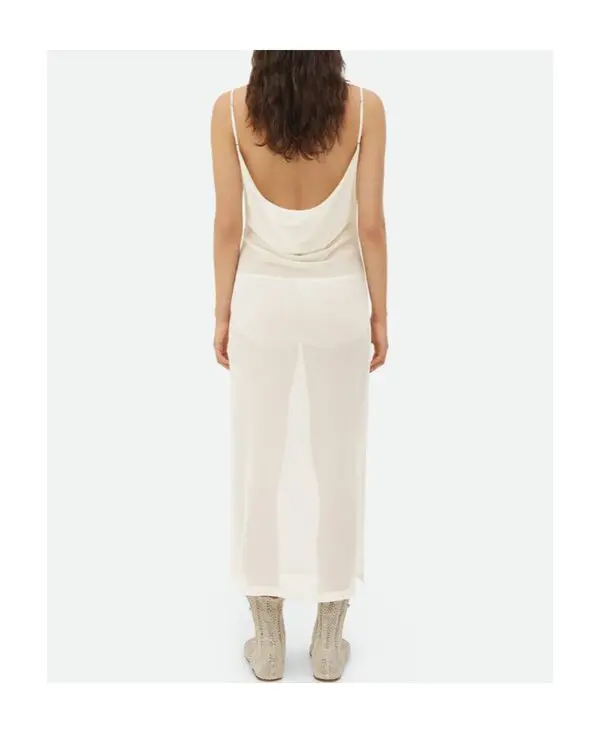 Bottega Veneta Long Sheer Dress