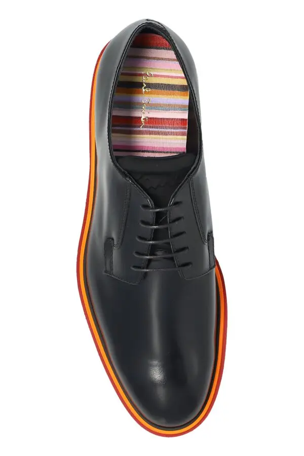 Paul Smith Almond-toe Lace-up Derby Shoes