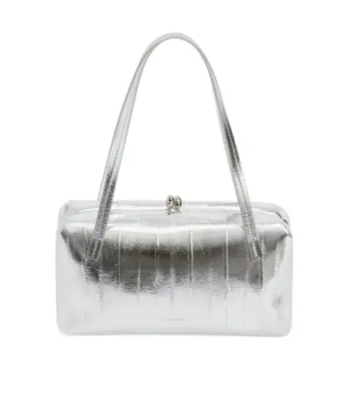 JIL SANDER Goji Small Rectangular Clutch - Atlantic Deep