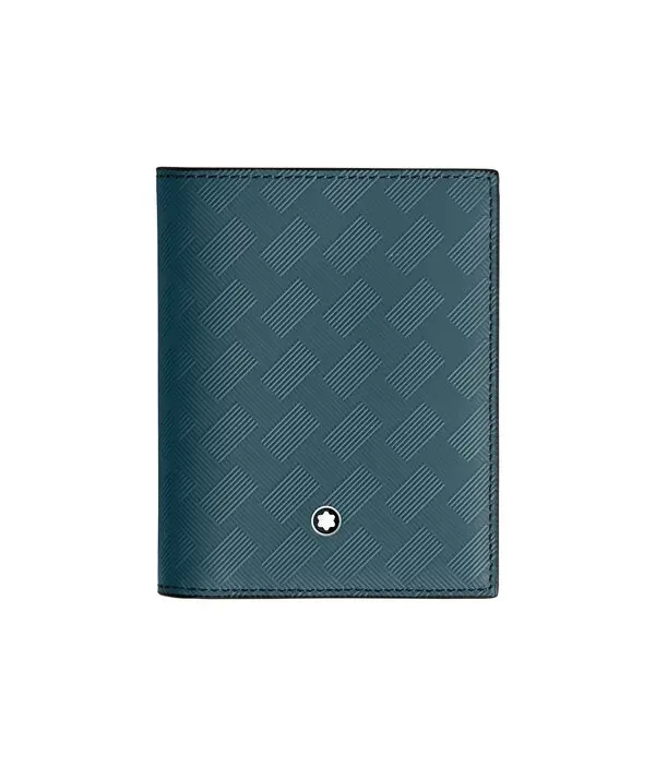 Montblanc Logo-detailed Compact Wallet - Avio Blue