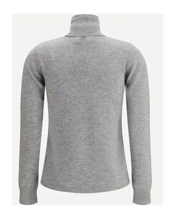 Max Mara Educata Ribbed Turtleneck Sweater