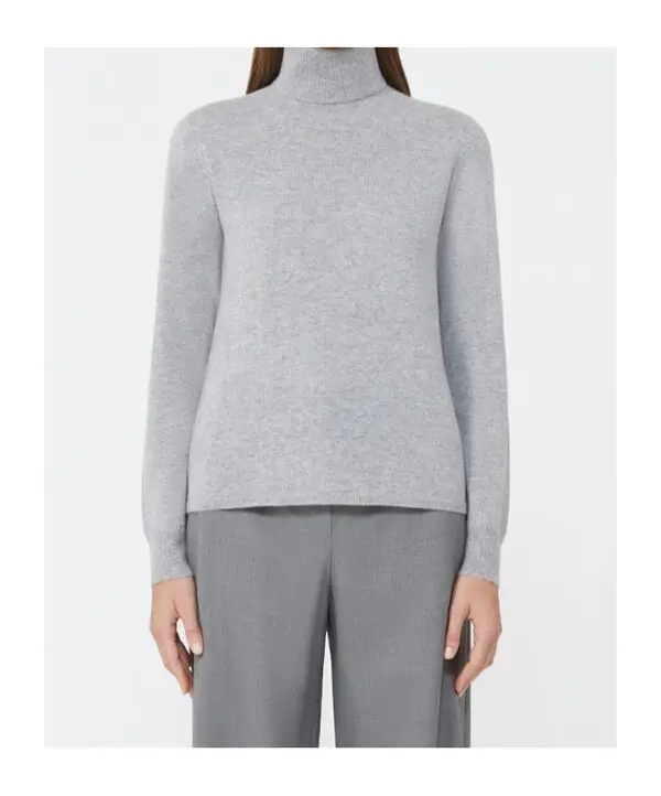 Max Mara Educata Ribbed Turtleneck Sweater