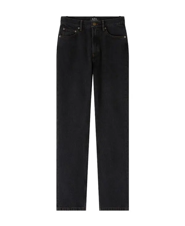 A.p.c. Molly Straight-leg Jeans In Stone Wash