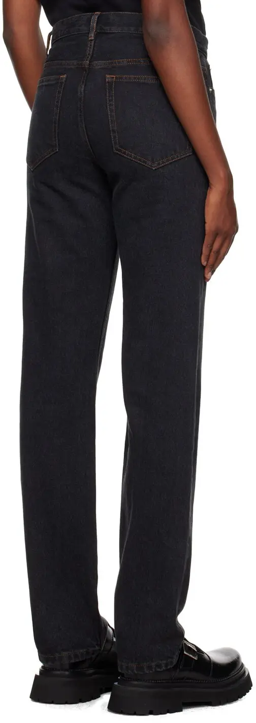 A.p.c. Molly Straight-leg Jeans In Stone Wash