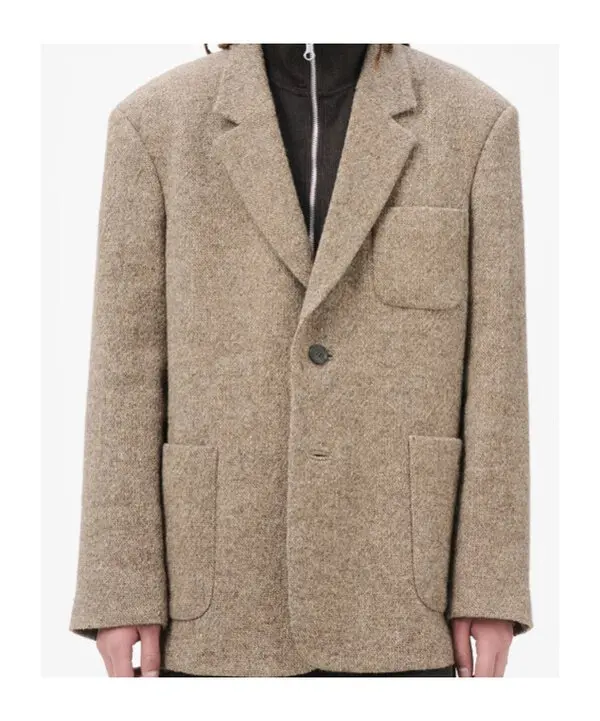 Our Legacy Embrace Button-fastening Blazer - Brown