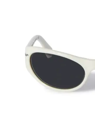 Off-White Napoli Oval Frame Sunglasses