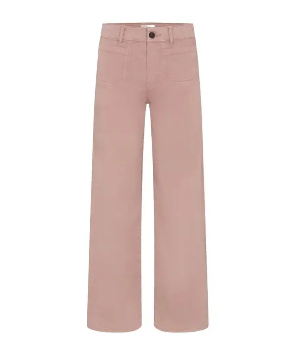 FRAME High Waist Flare Jeans - Lavender