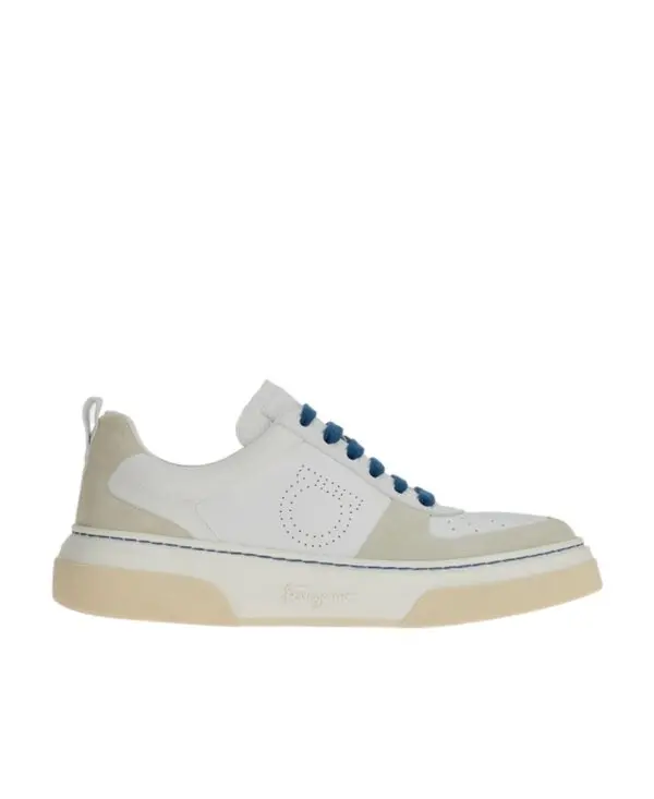 FERRAGAMO Cassina Low-top Sneakers - White
