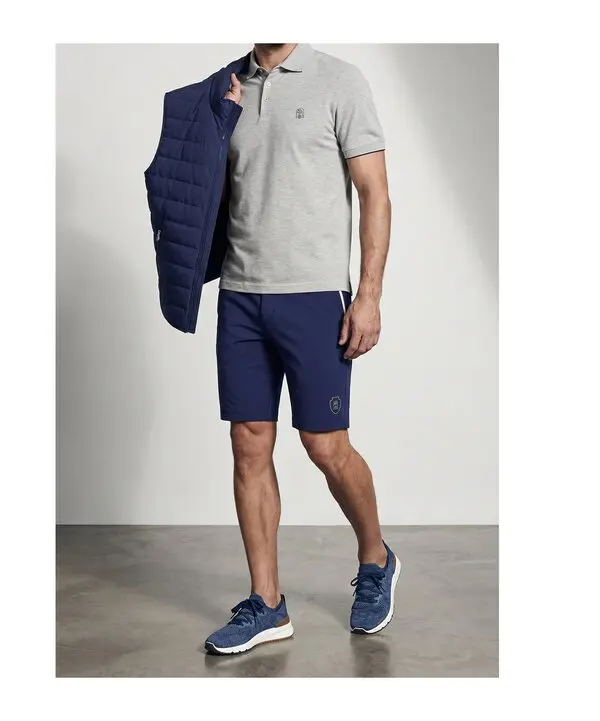 Brunello Cucinelli Logo Detailed Short-sleeved Polo Shirt