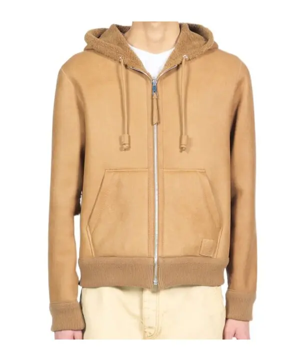 Loewe Hooded Reversible Leather Jacket