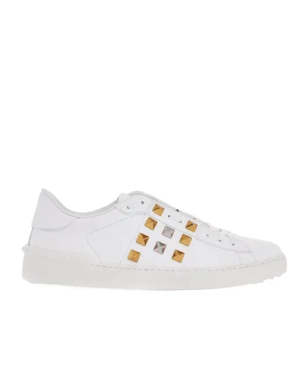 Valentino Garavani Rockstud Untitled Lace-up Sneakers
