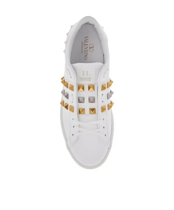 Valentino Garavani Rockstud Untitled Lace-up Sneakers