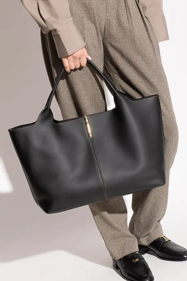 TOD'S Medium Shopping Bag - Black