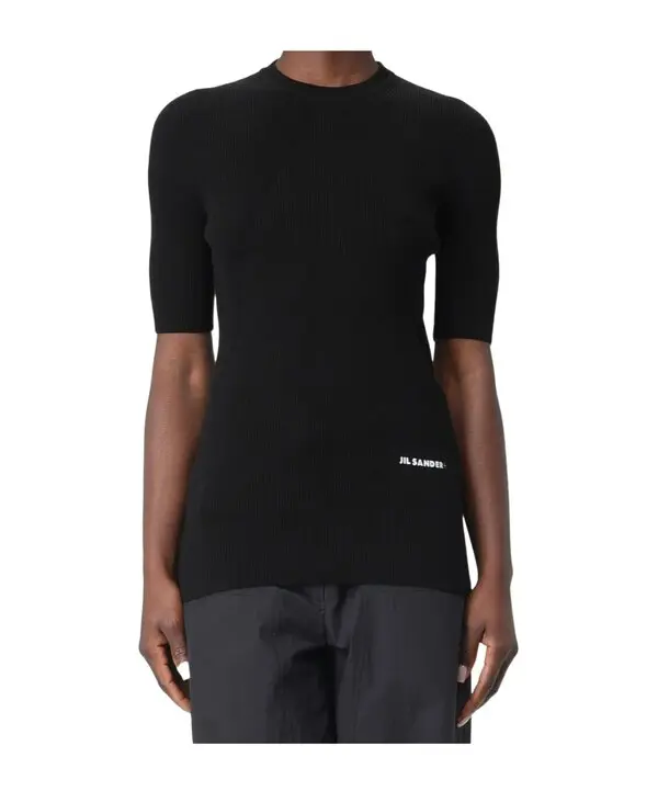JIL SANDER Ribbed Short-sleeve T-shirt