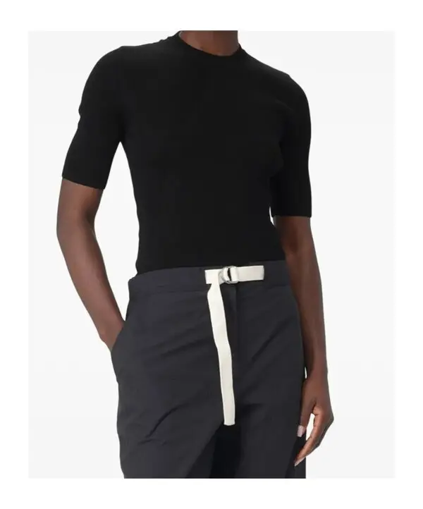 JIL SANDER Ribbed Short-sleeve T-shirt