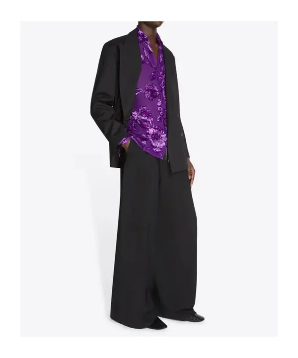 Dries Van Noten Double-breasted Suit Jacket - Black