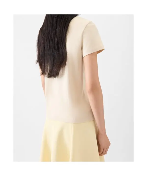 Jacquemus Le T-shirt Gros Grain T-shirt - Light Beige