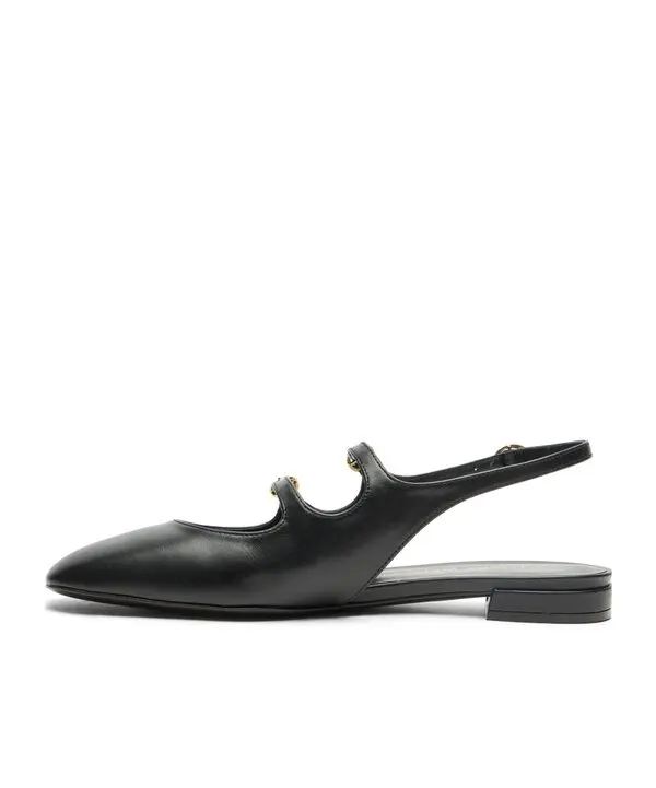 STUART WEITZMAN Benni Mj Slack-heeled Shoes - Black