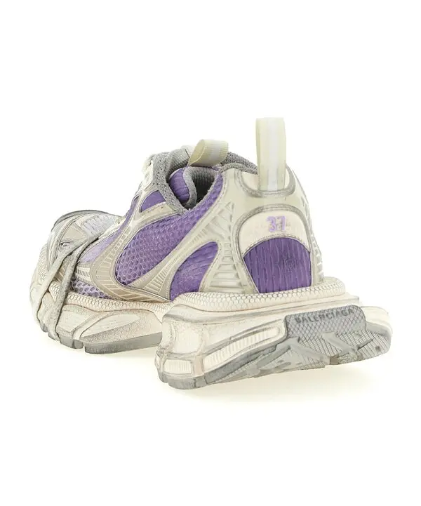 Balenciaga 3xl Gradient Lace-up Sneakers - Nude