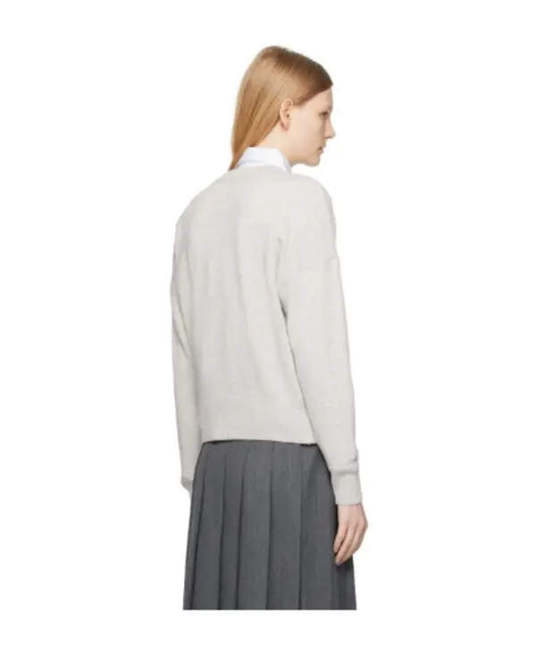 Maison Kitsuné Intarsia Logo Wool Jumper