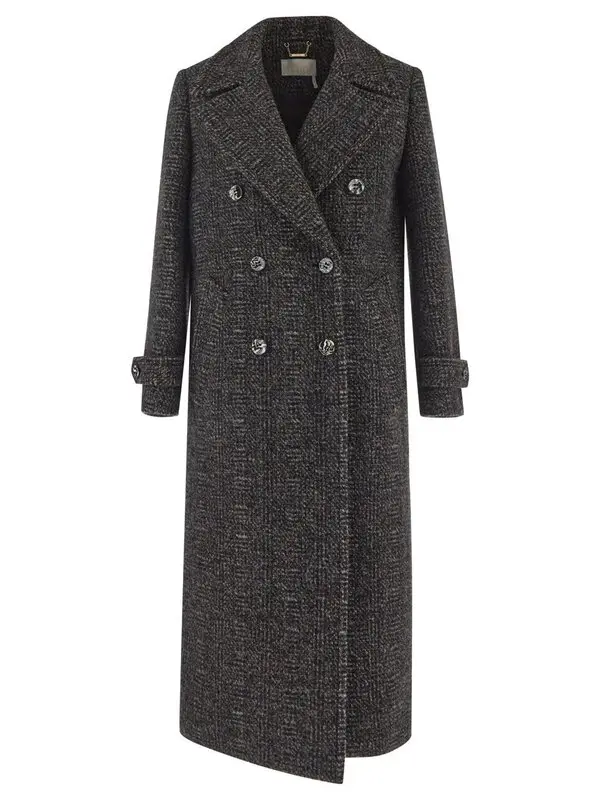 Chloé Logo Double-breasted Coat - No