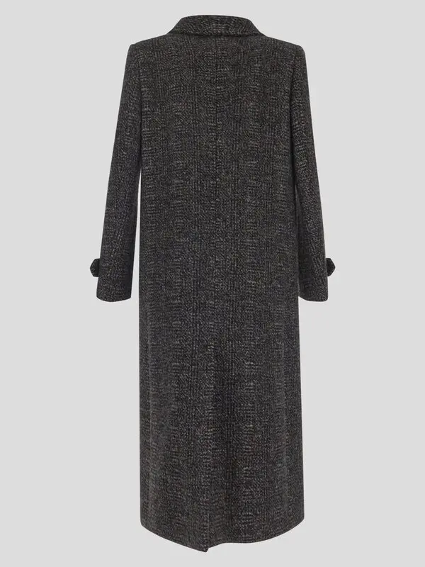 Chloé Logo Double-breasted Coat