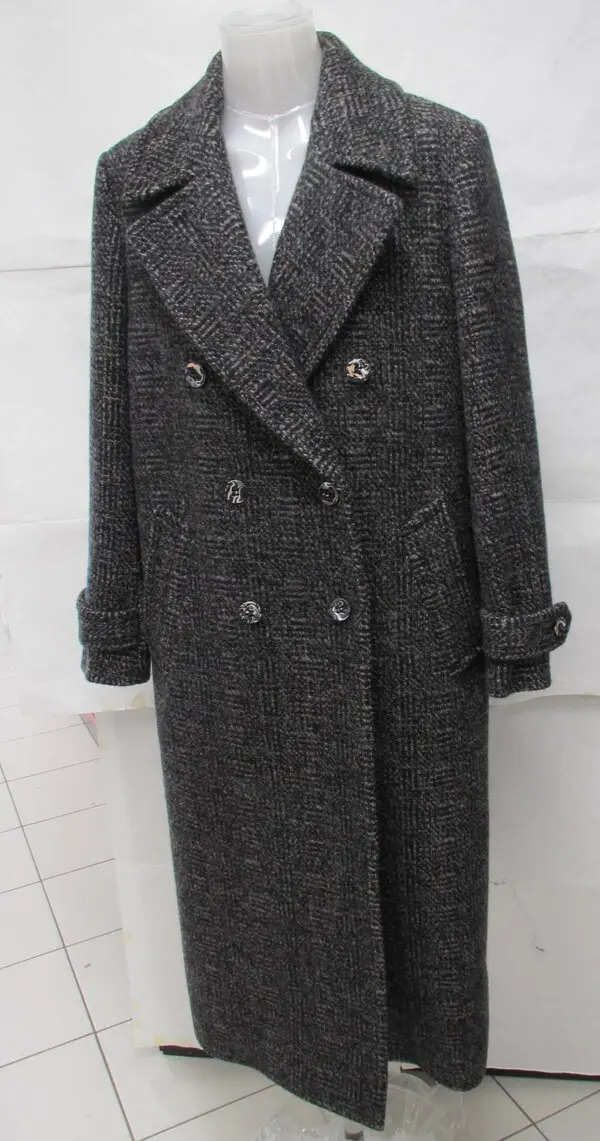 Chloé Logo Double-breasted Coat