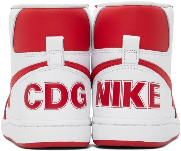 Comme Des Garçons X Nike High Top Sneakers