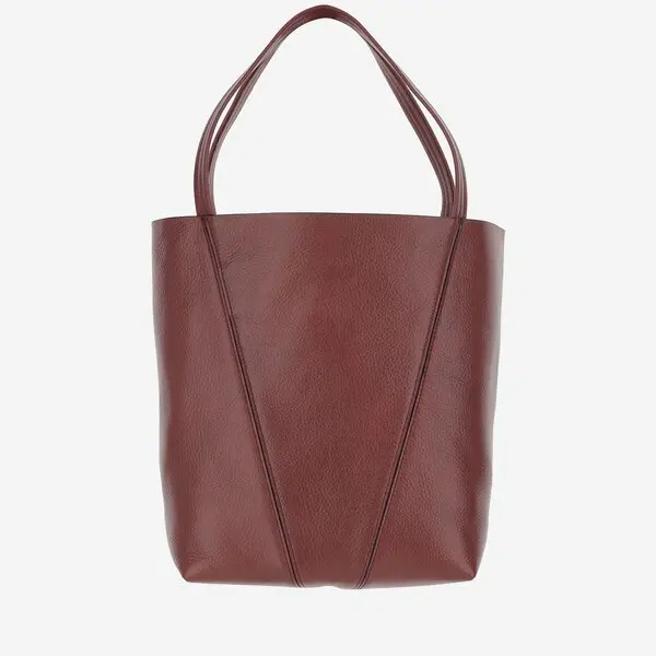 Chloé Spin Charm Detailed Tote Bag - Red