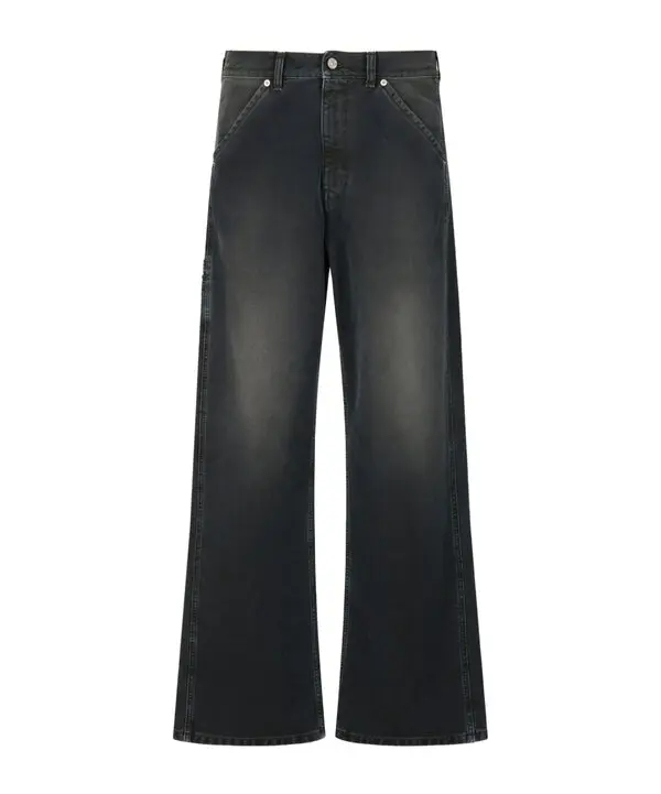 Marni Wide-leg Relaxed Fit Jeans - Black