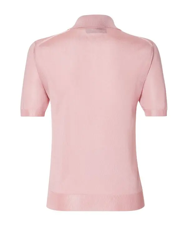 Fendi Short Sleeve Polo Shirt